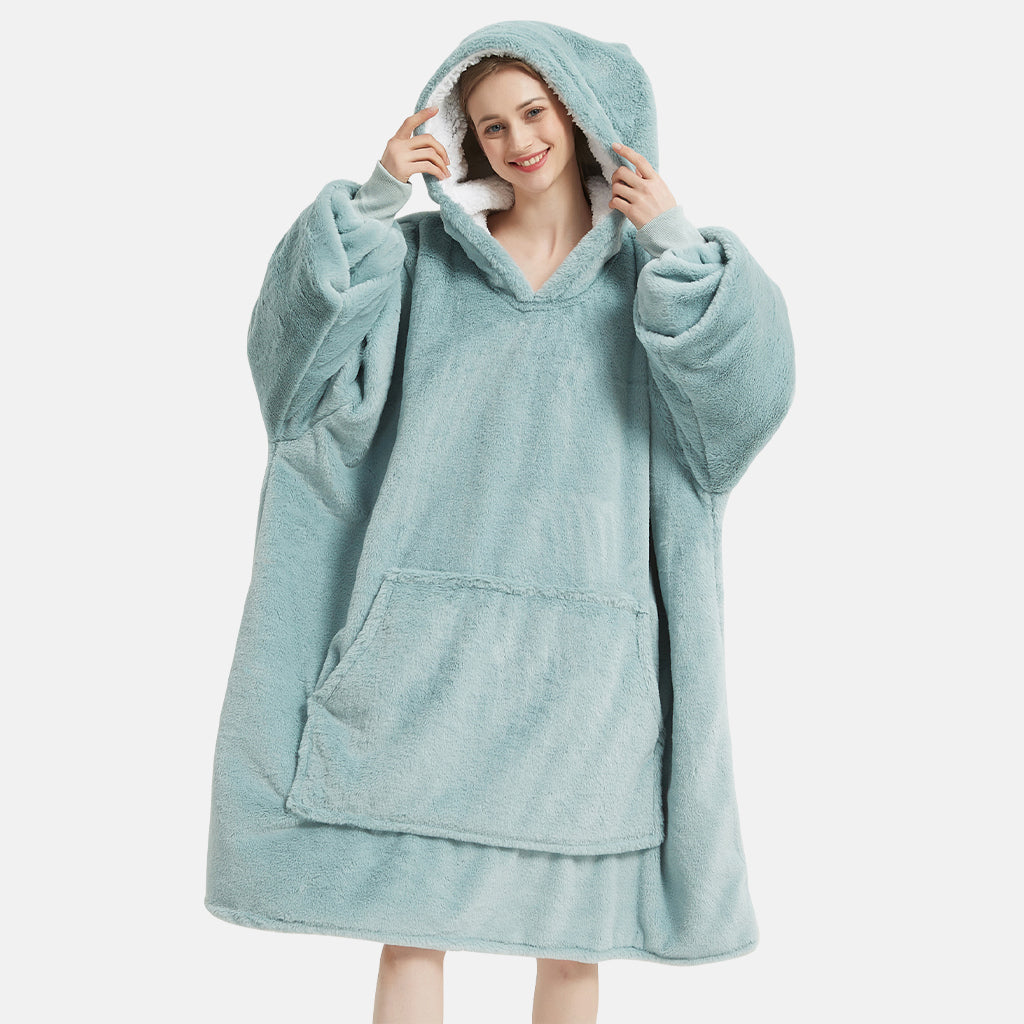 new material applied in blanket hoodie industry – THREE POODLE
